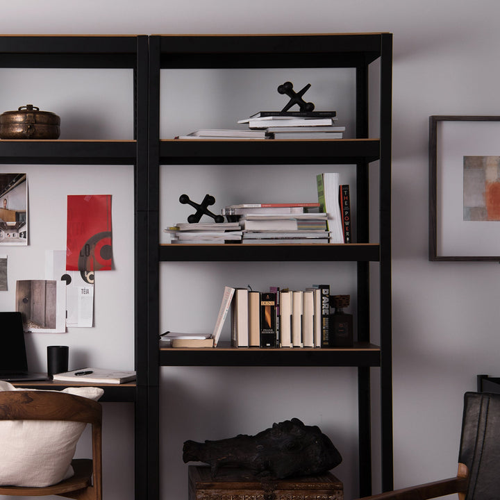 Customizable Modular Shelving and Storage with Modern Minimalist Look